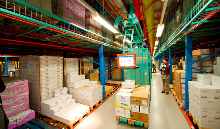 Leitstand-Logistik im Verteilzentrum | JST Jungmann Systemtechnik