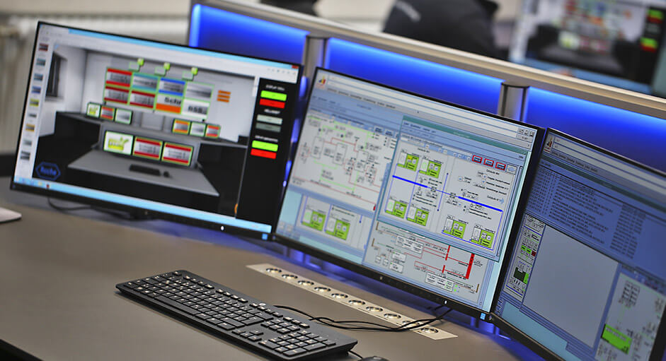 Graphic user interface for control room myGUI | Jungmann