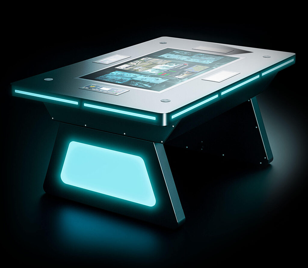 Interactive situation table for the control station | JST Jungmann